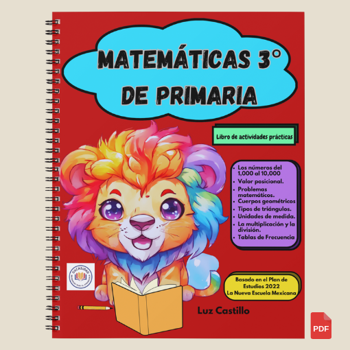 Libro Descargable de Matemáticas - Tercer Grado de Primaria